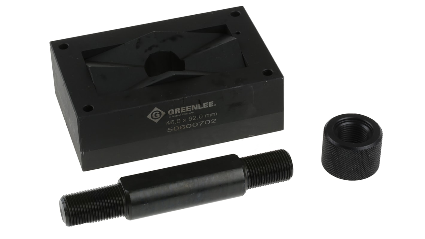 50600680 | Greenlee Punch and Die Tool, 46 x 92mm, Rectangular ...