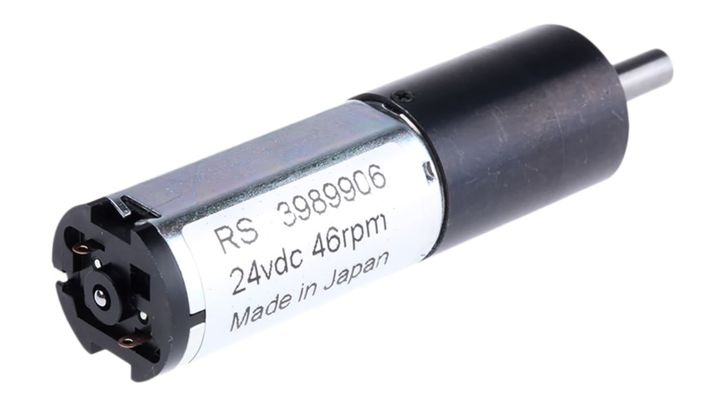 DG16L-24-0242 | Canon Geared DC Geared Motor, 24 V dc, 15 Ncm, 40 rpm ...