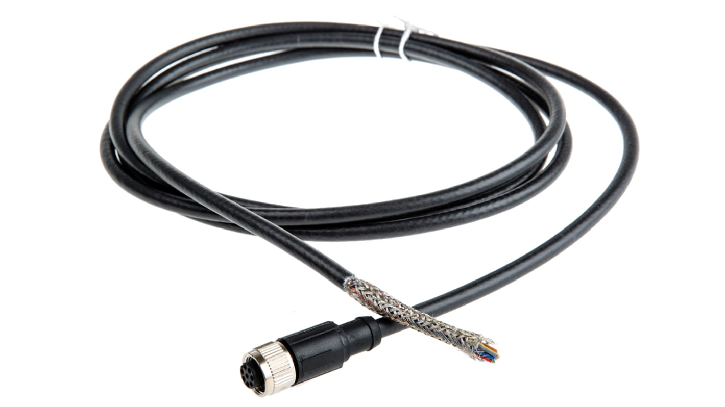 ESG 34FP0200B | Baumer Female M12 to Unterminated Sensor Actuator Cable ...