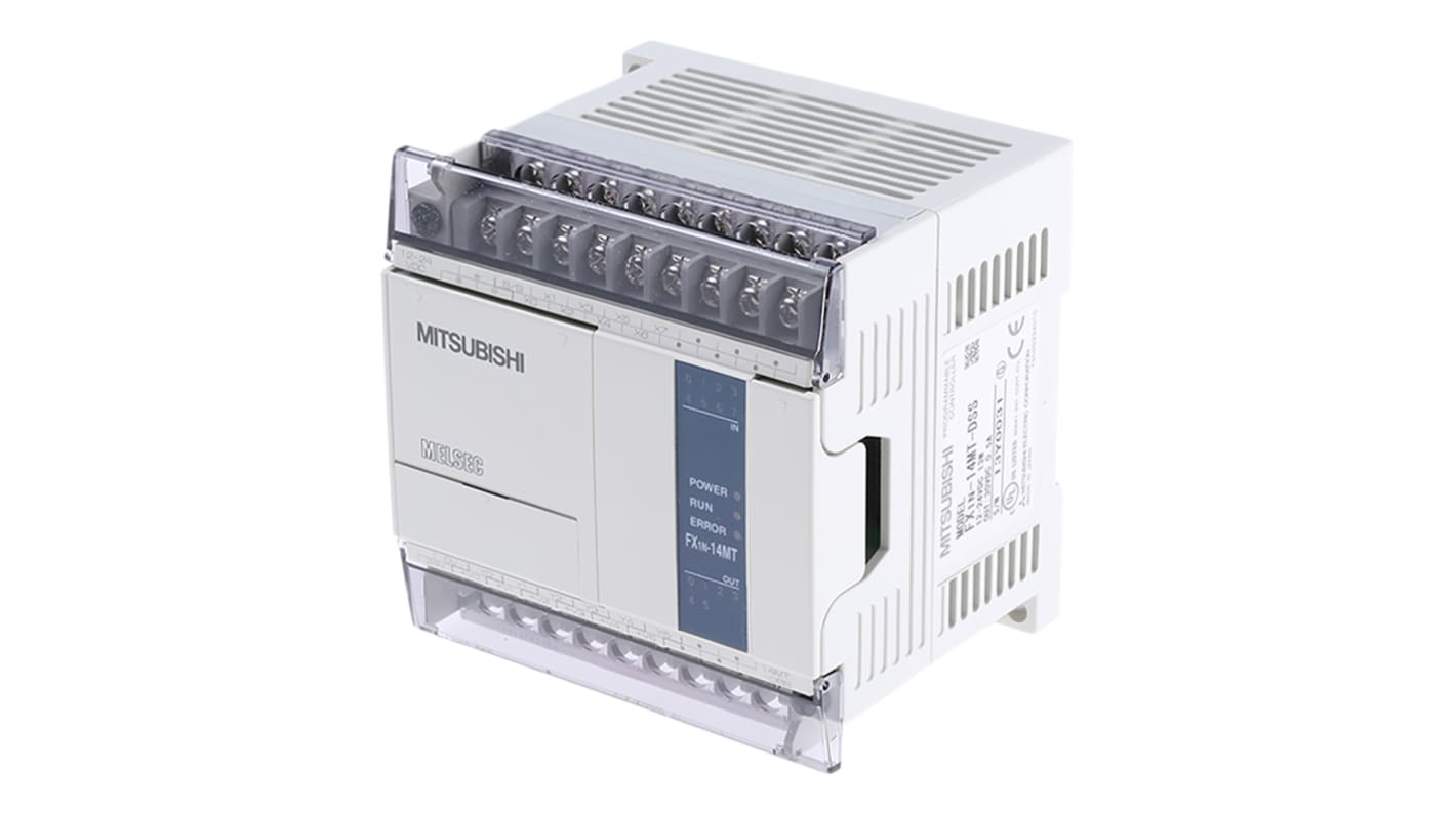 FX1N-14MT-DSS | Mitsubishi FX1N Series PLC CPU for Use with FX1N Series ...