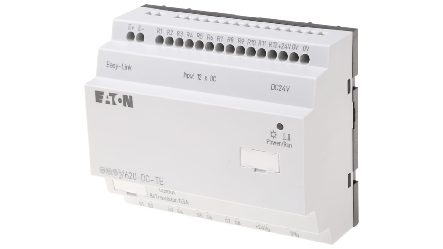EASY620-DC-TE | Eaton EASY Expansion Module, 24 V dc Transistor, 12 x ...