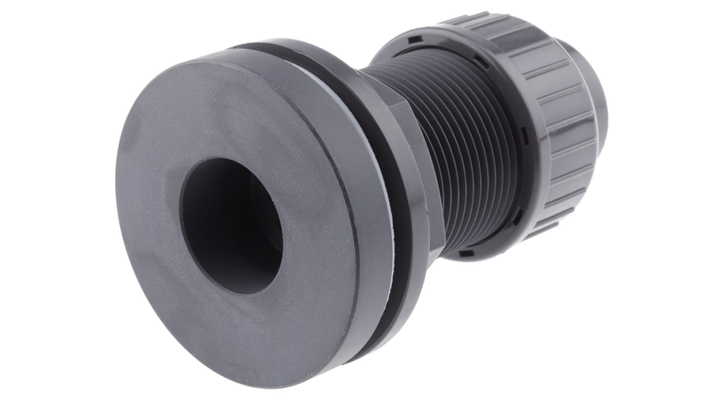 161050227 | Georg Fischer Straight Tank Adapter PVC Pipe Fitting | RS