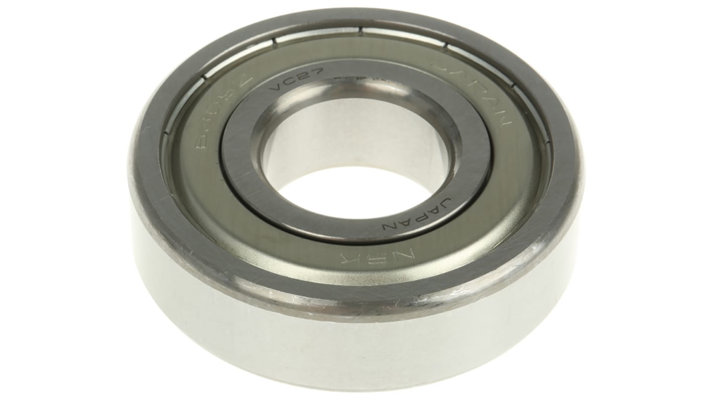 NSK 6305ZZ Single Row Deep Groove Ball Bearing- Both Sides Shielded ...