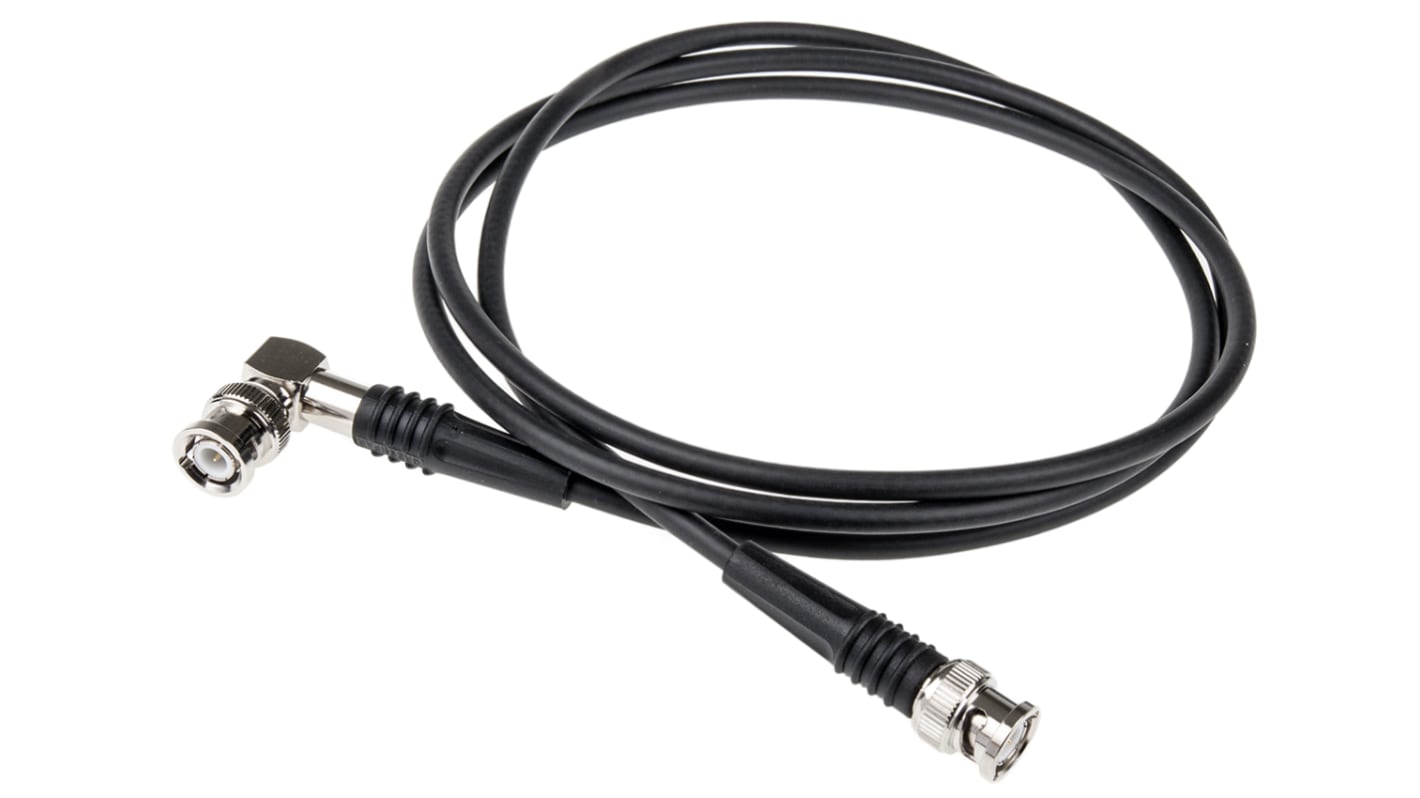 1337772-4 | TE Connectivity Male BNC to Male BNC Coaxial Cable, 1.5m, RG58 Coaxial, Terminated | RS