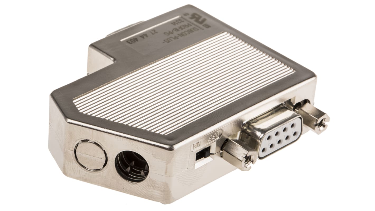 2744403 | Phoenix Contact SUBCON-PLUS-PROFIB/PG 9 Way Right Angle Cable ...