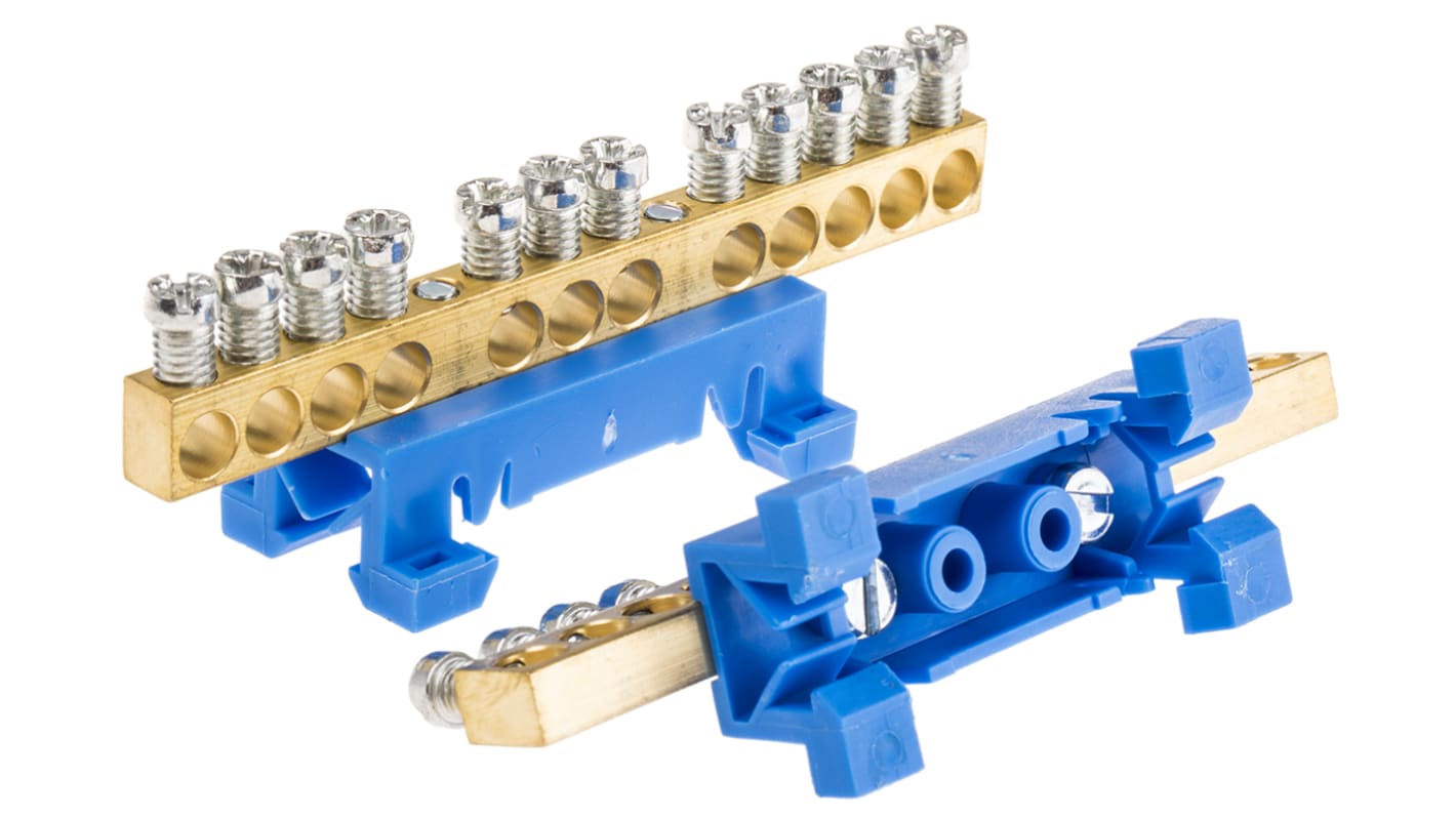 RAU035610203 | Entrelec, DBTI Neutral Bar for use with Terminal Blocks | RS
