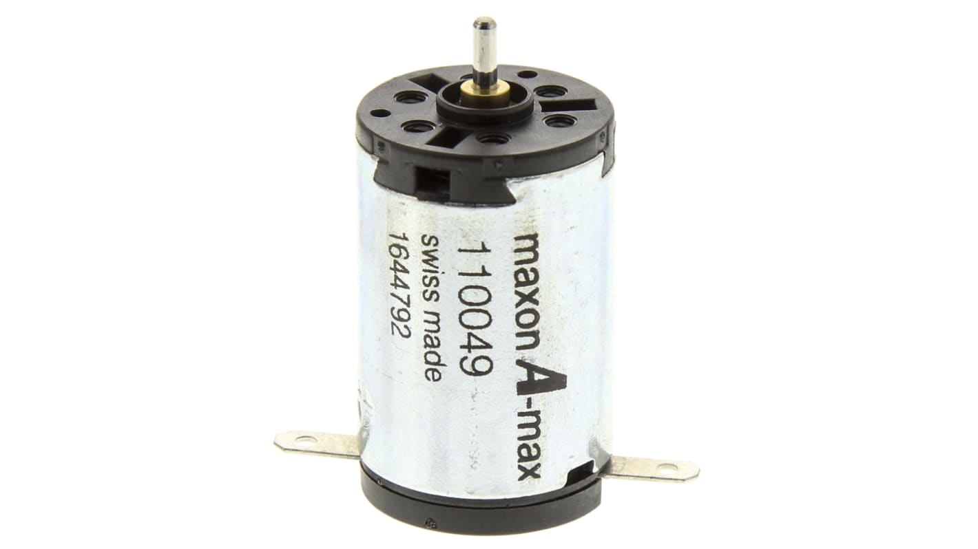 110049 | Maxon Brushed DC Motor, 2 W, 24 V dc, 2.1 mNm, 13800 rpm, 1 ...
