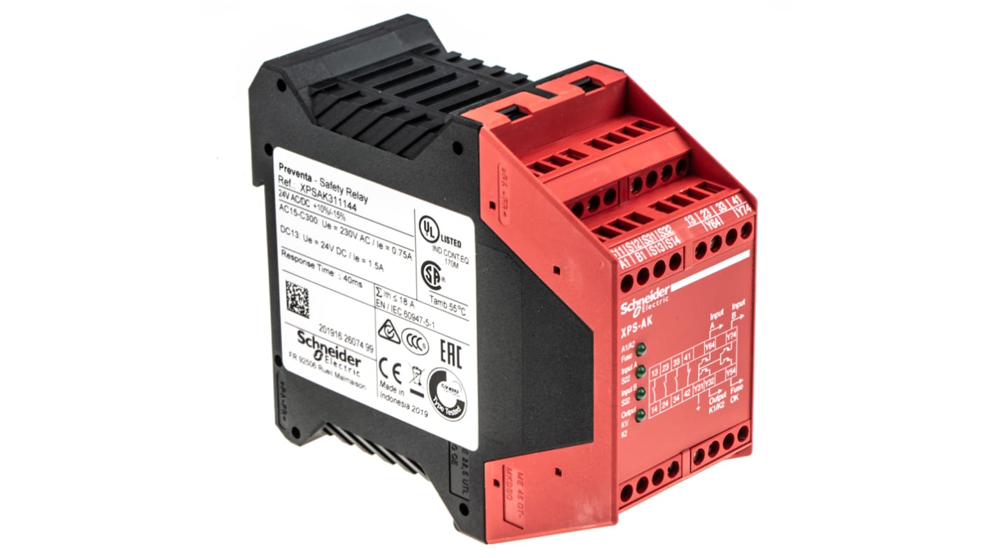 XPSAK311144 | Schneider Electric XPS AK Series Dual-Channel Light Beam ...