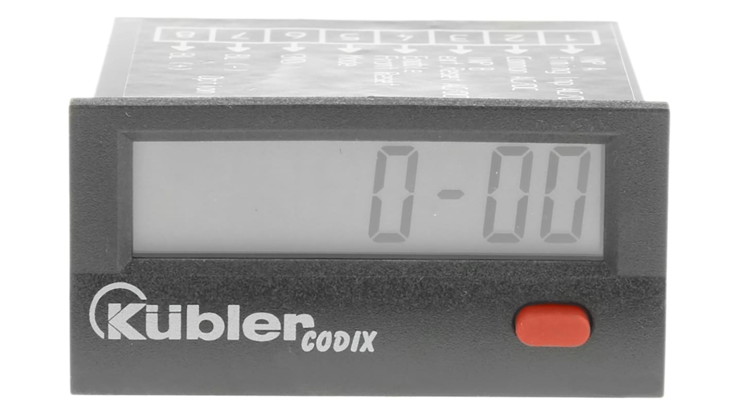 6.134.012.863 | Kubler CODIX 134 Counter, 8 Digit, 10 → 260 V ac/dc | RS