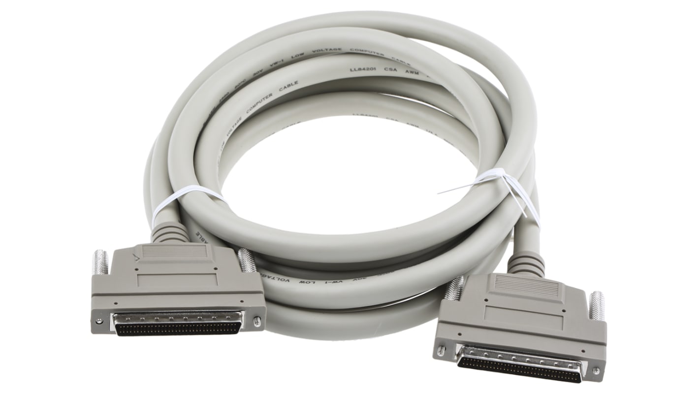 RS PRO Male SCSI-3 to Male SCSI-3 Cable 3m | RS