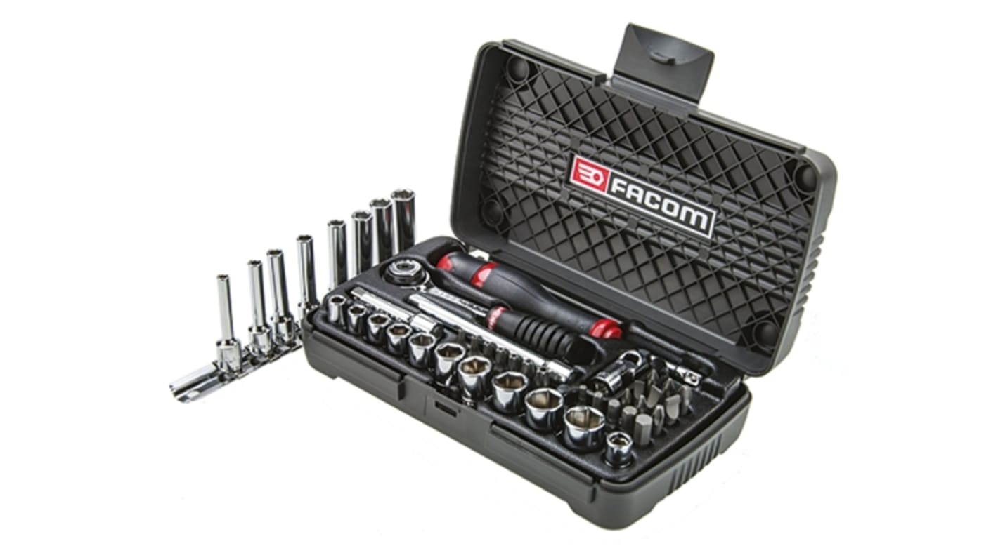 R.2A | Facom 37 Piece Mechanics Tool Kit with Case | RS