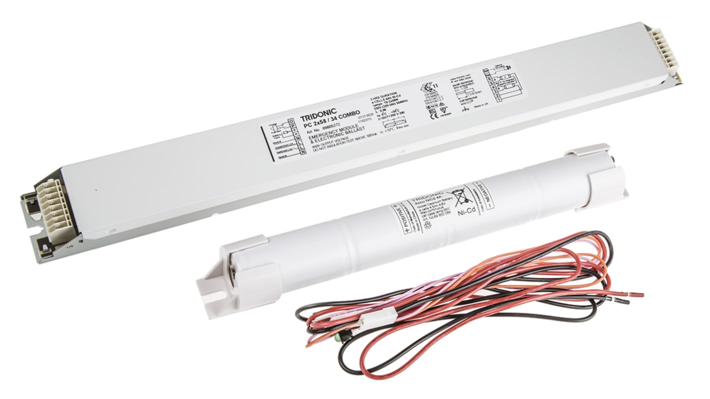 PC 2X58 / 34 COMBO 220-240V 50 | Tridonic 58 W Electronic Fluorescent Lighting Ballast, 220 → ...