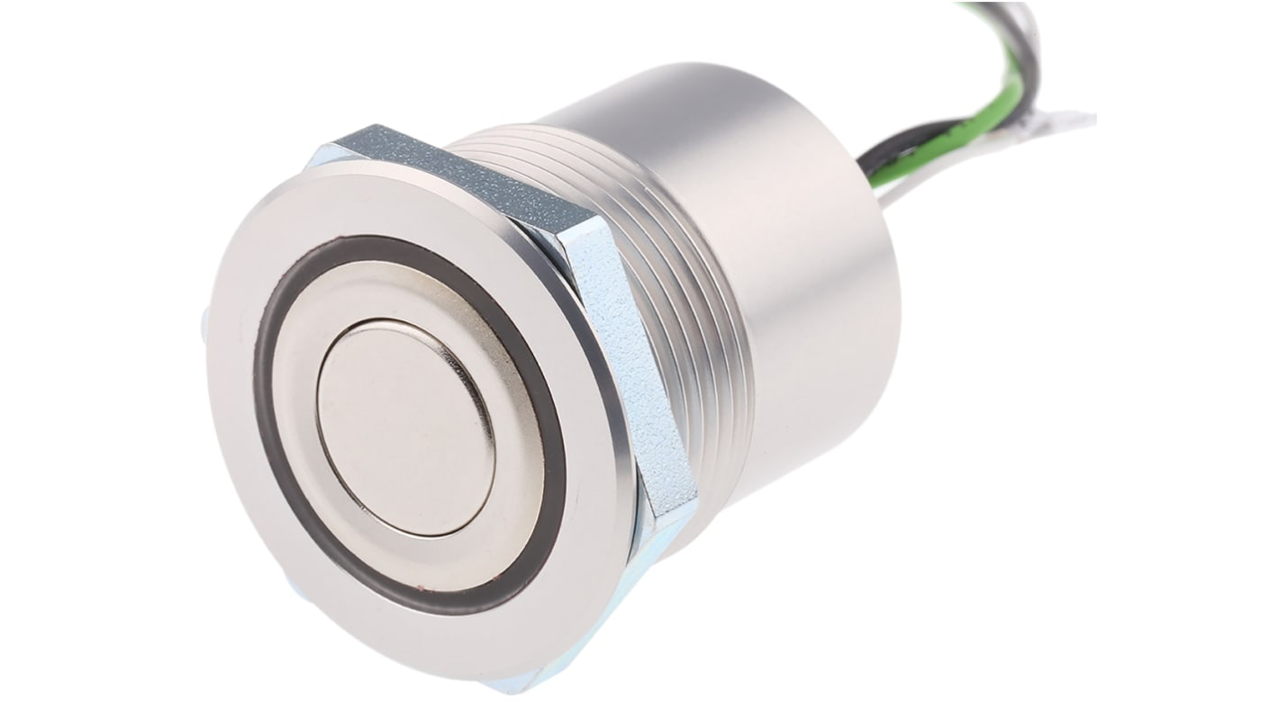 1241.6401 | Schurter MCS 30 Series Illuminated Push Button Switch ...