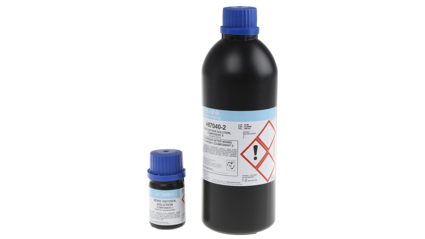 Hanna Instruments HI-7040L Buffer Solution, 460ml Bottle | RS