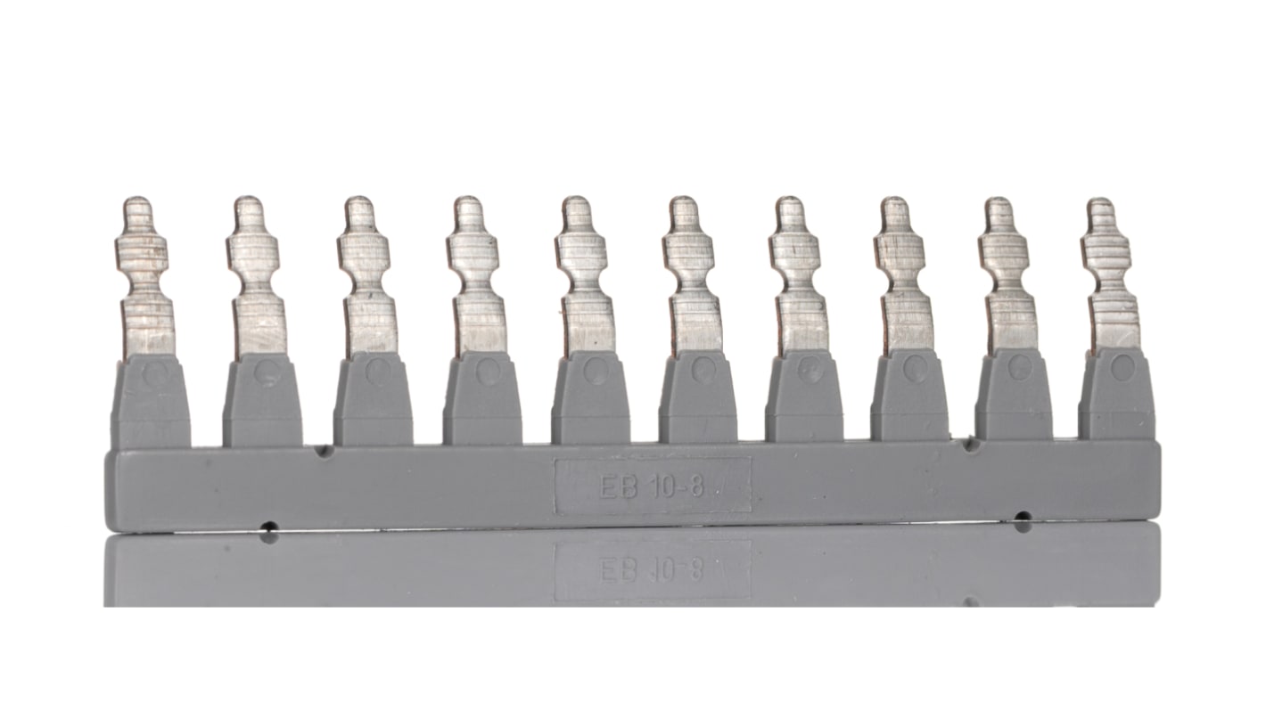 0202138 | Phoenix Contact EB Series Jumper Bar for Use with DIN Rail ...