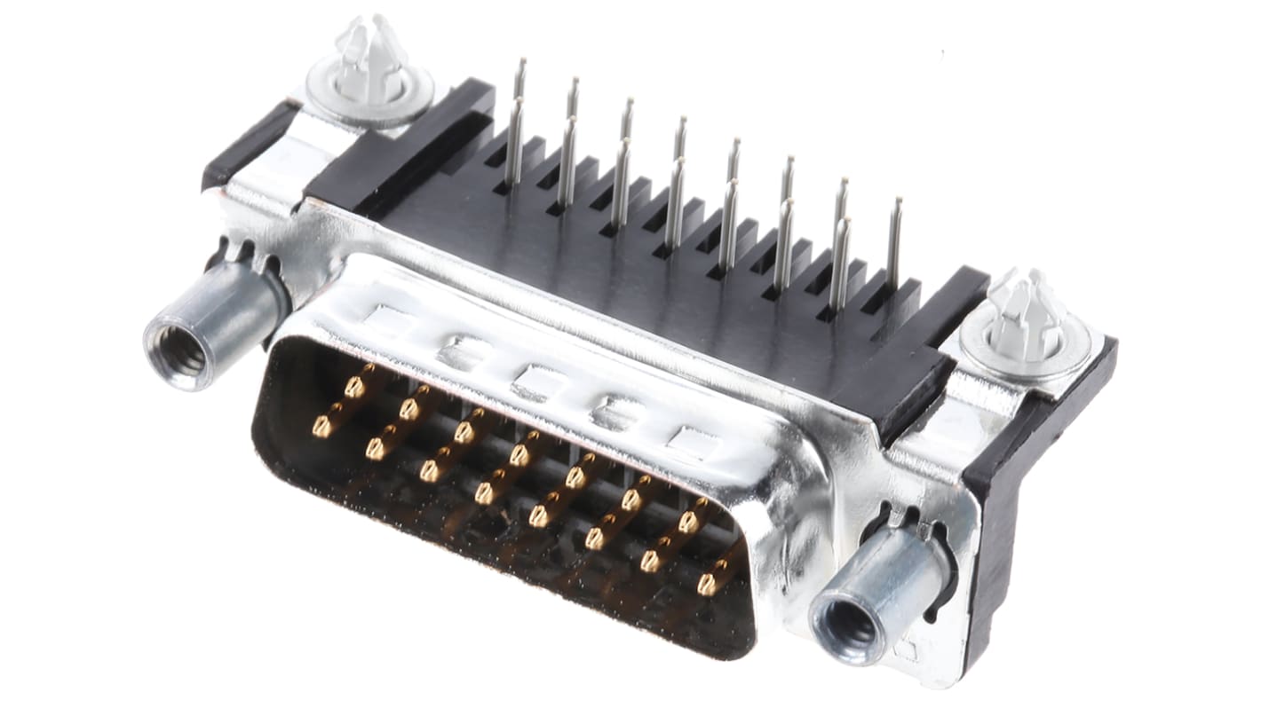 5747841-6 | TE Connectivity Amplimite HD-20 15 Way Right Angle Through Hole D-sub Connector Plug ...