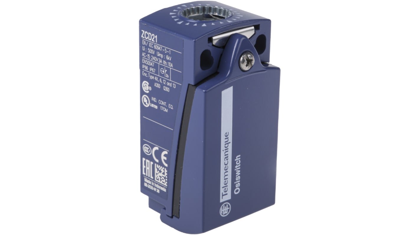 ZCD21 | Telemecanique Sensors OsiSense XC Series Limit Switch, NO/NC ...