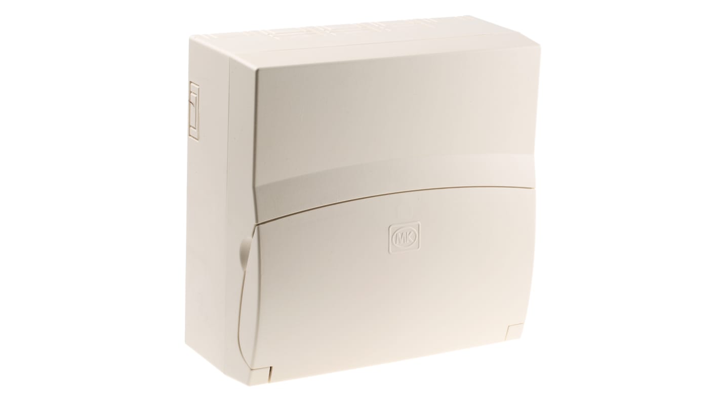 MK 6 Way Split Load Plastic Consumer Unit, 100A, IP2XC K5608S | RS