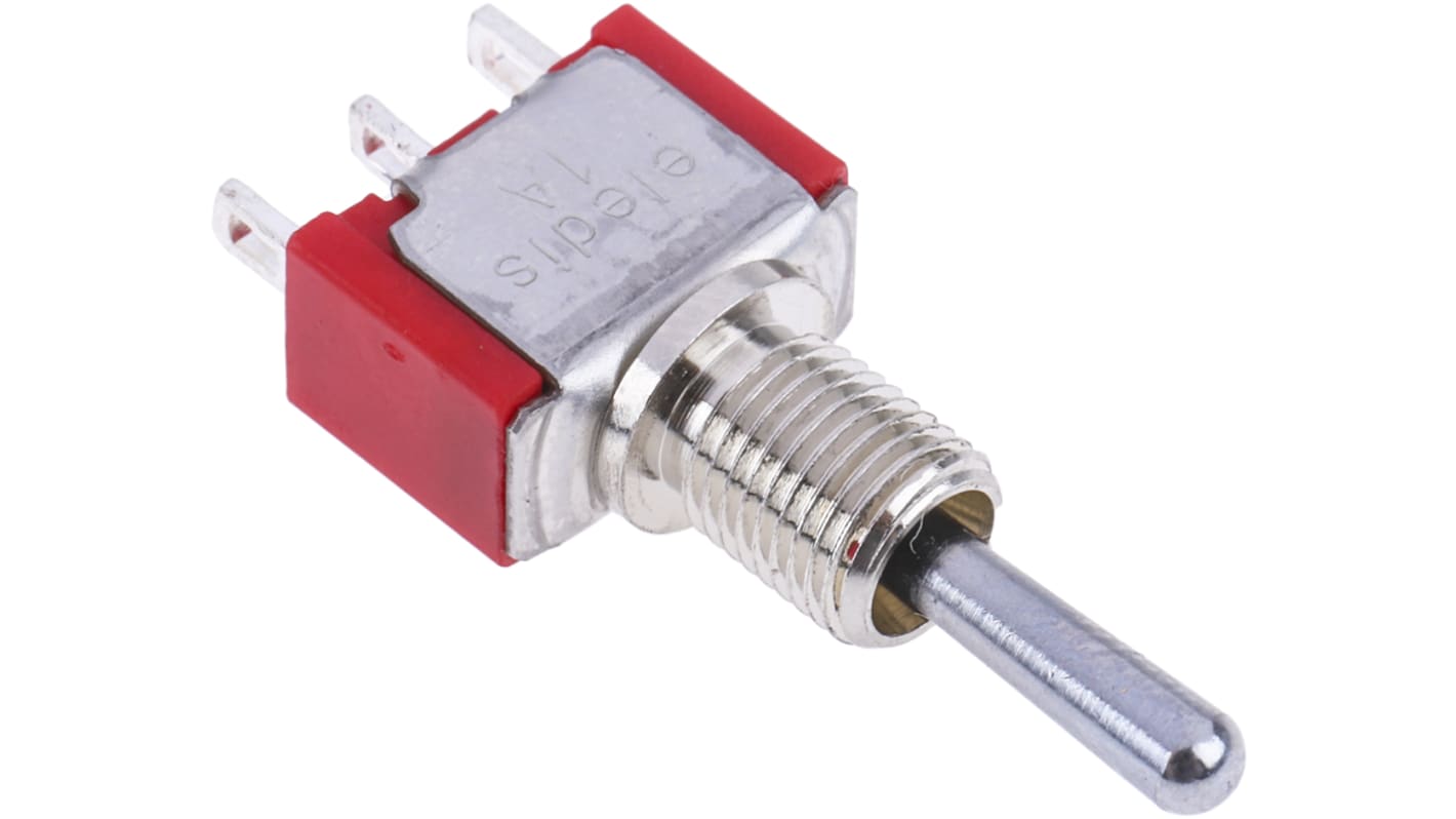 RS PRO Toggle Switch, Panel Mount, On-Off-On, SPDT, Solder Terminal | RS