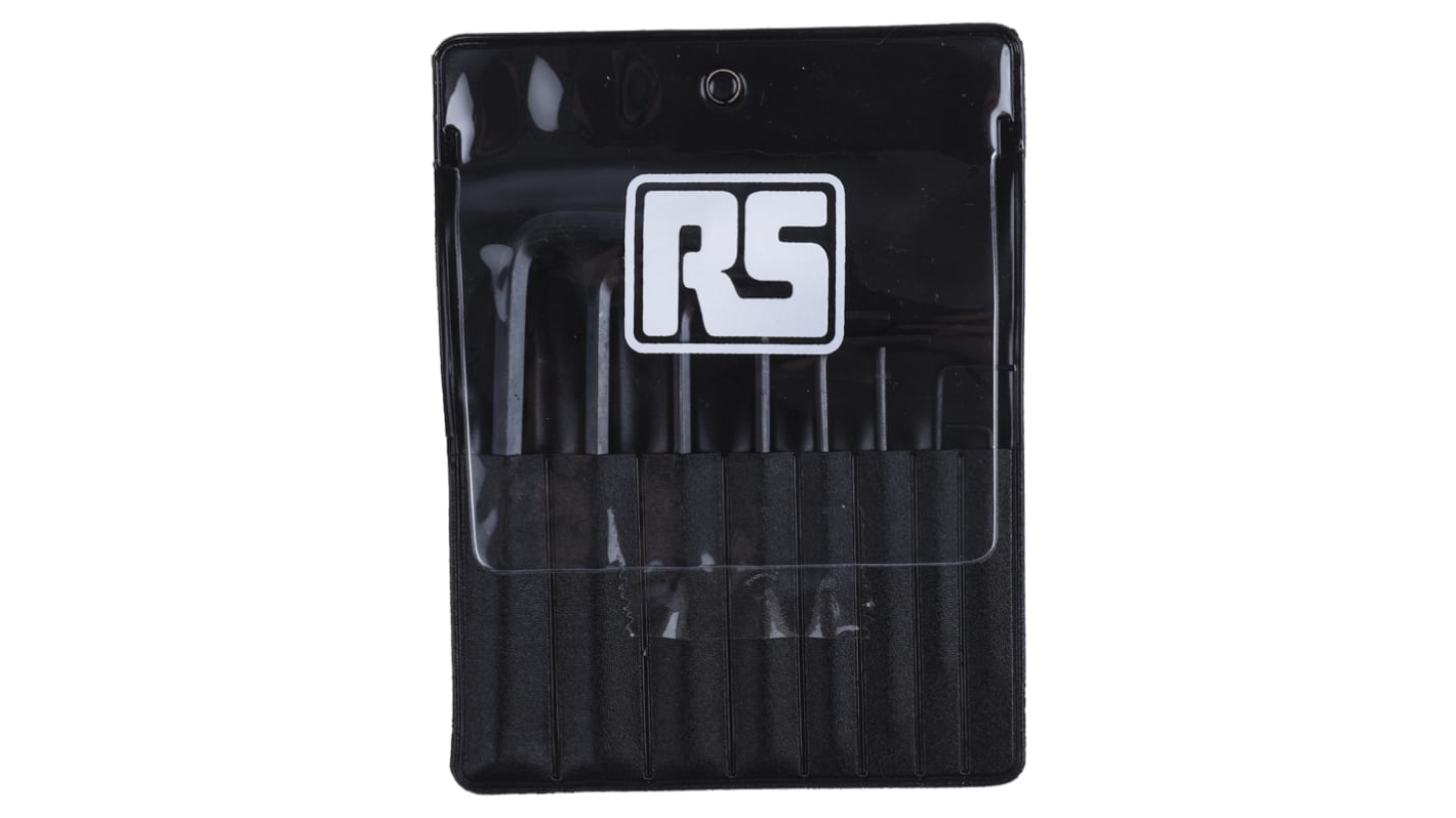 RS PRO 8 piece Hex Key Set, L Shape 0.28 → 5/64in | RS