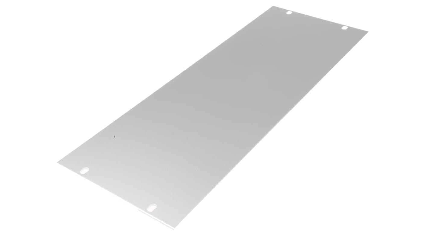 30219-107 | nVent SCHROFF Grey Aluminium Front Panel, 4U, 84HP, 483 x ...