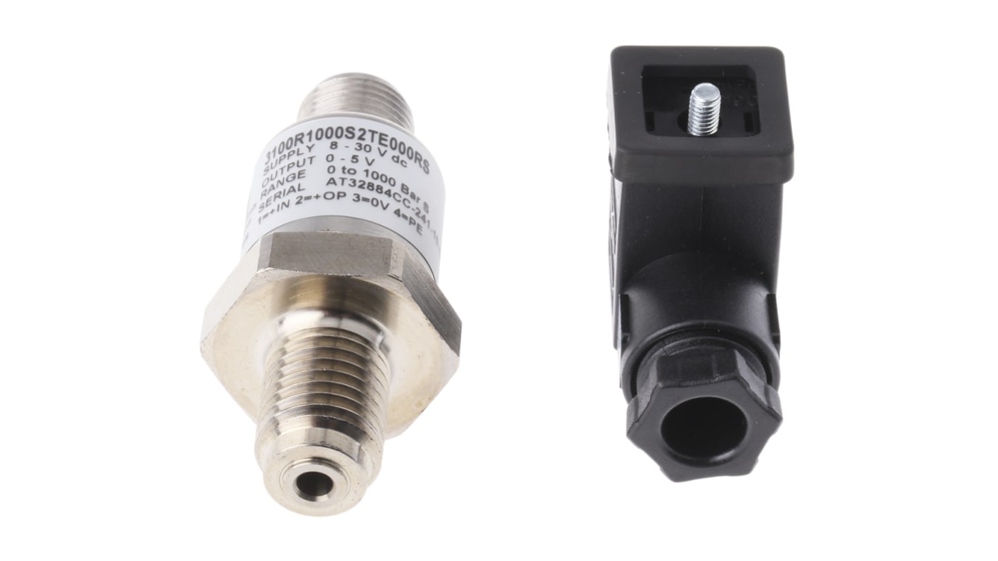3100R1000S2TE000 | Gems Sensors Pressure Sensor, 0bar Min, 1000bar Max, Analogue Output | RS