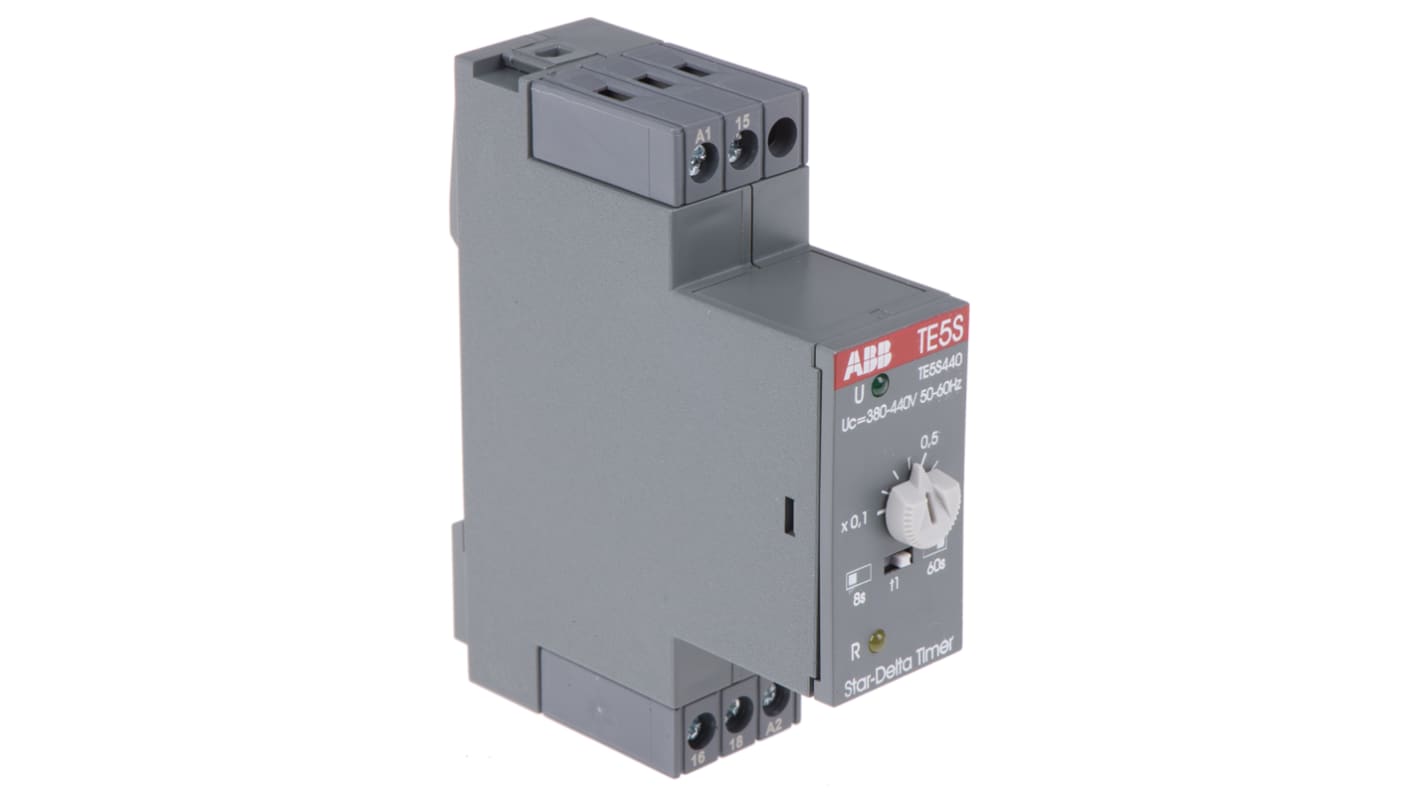 1SBN020010R1004 TE5S-440 | ABB 1SBN Series DIN Rail Mount Timer Relay ...