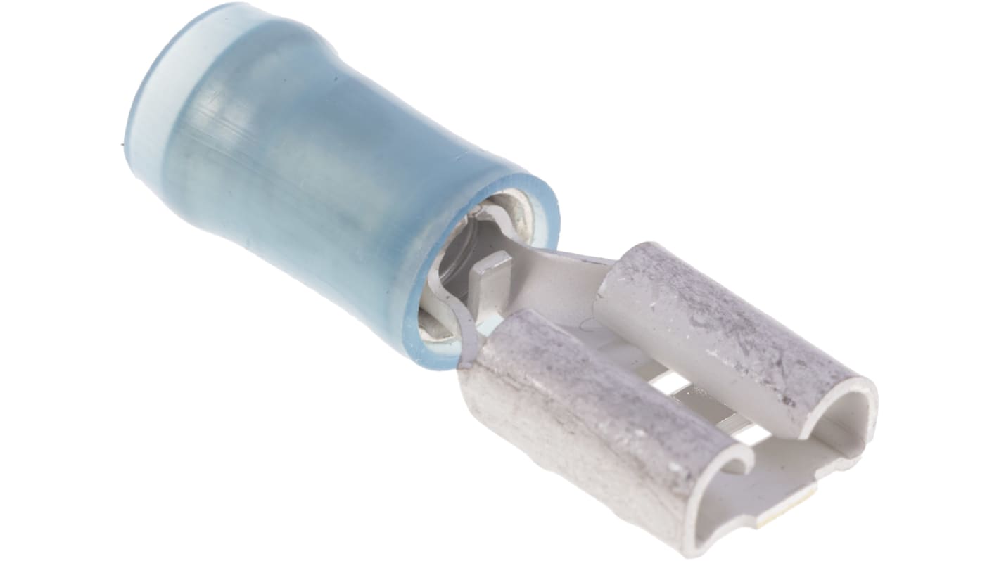 640905-1 | TE Connectivity PIDG FASTON .250 Blue Insulated Female Spade ...