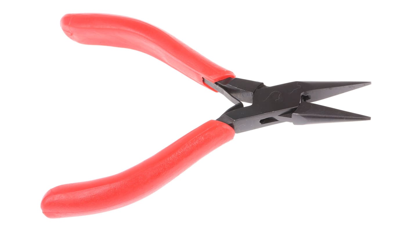 RS PRO Long Nose Pliers, 120 mm Overall, Straight Tip, 22mm Jaw | RS