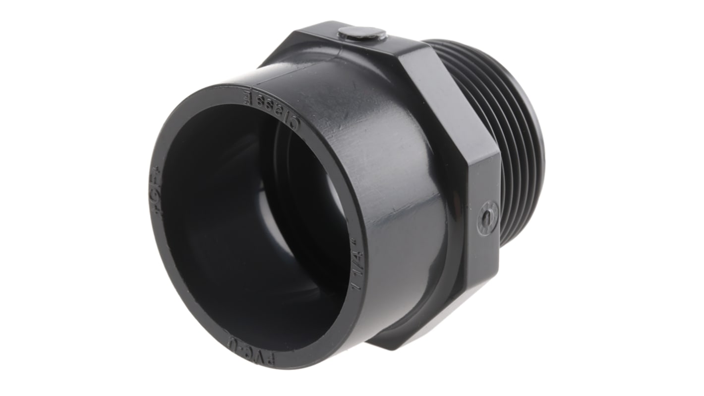 721911709 | Georg Fischer Straight Adapter PVC Pipe Fitting | RS