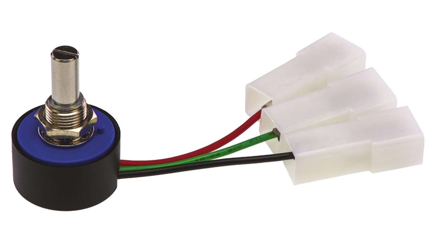 Vishay 2kΩ Rotary Potentiometer Continuous-Turns 1-Gang Panel Mount ...