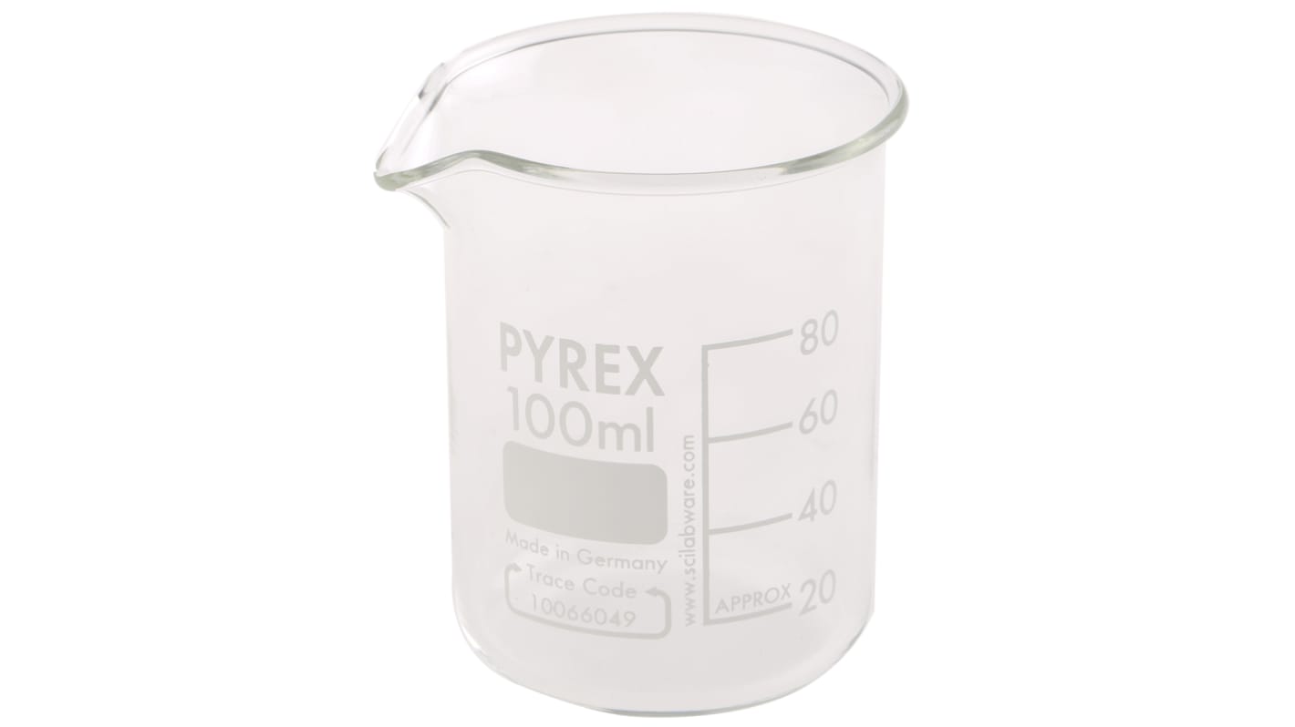 RS PRO Borosilicate Glass 100ml Beaker | RS