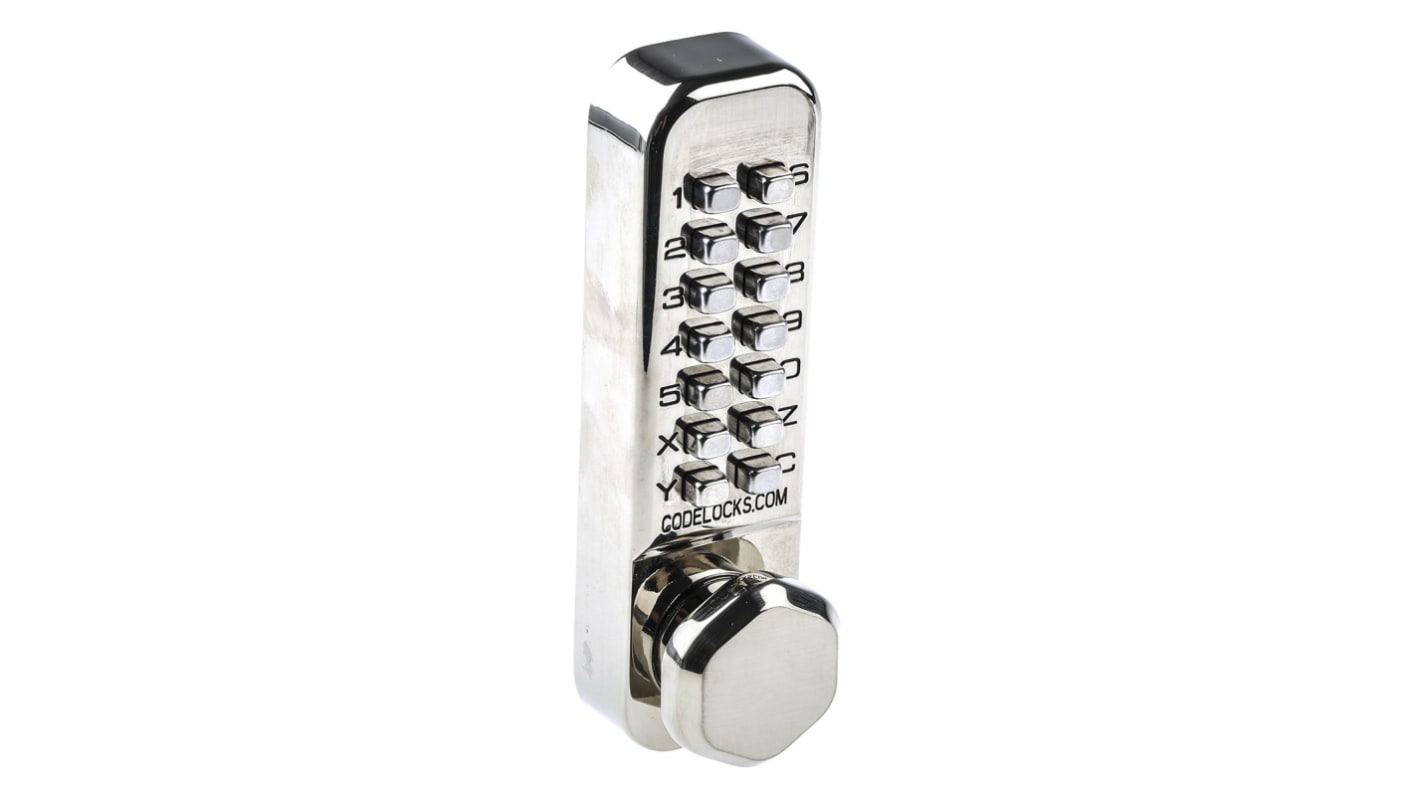 255 SS | Stainless Steel Mechanical Polished Code Lock | RS