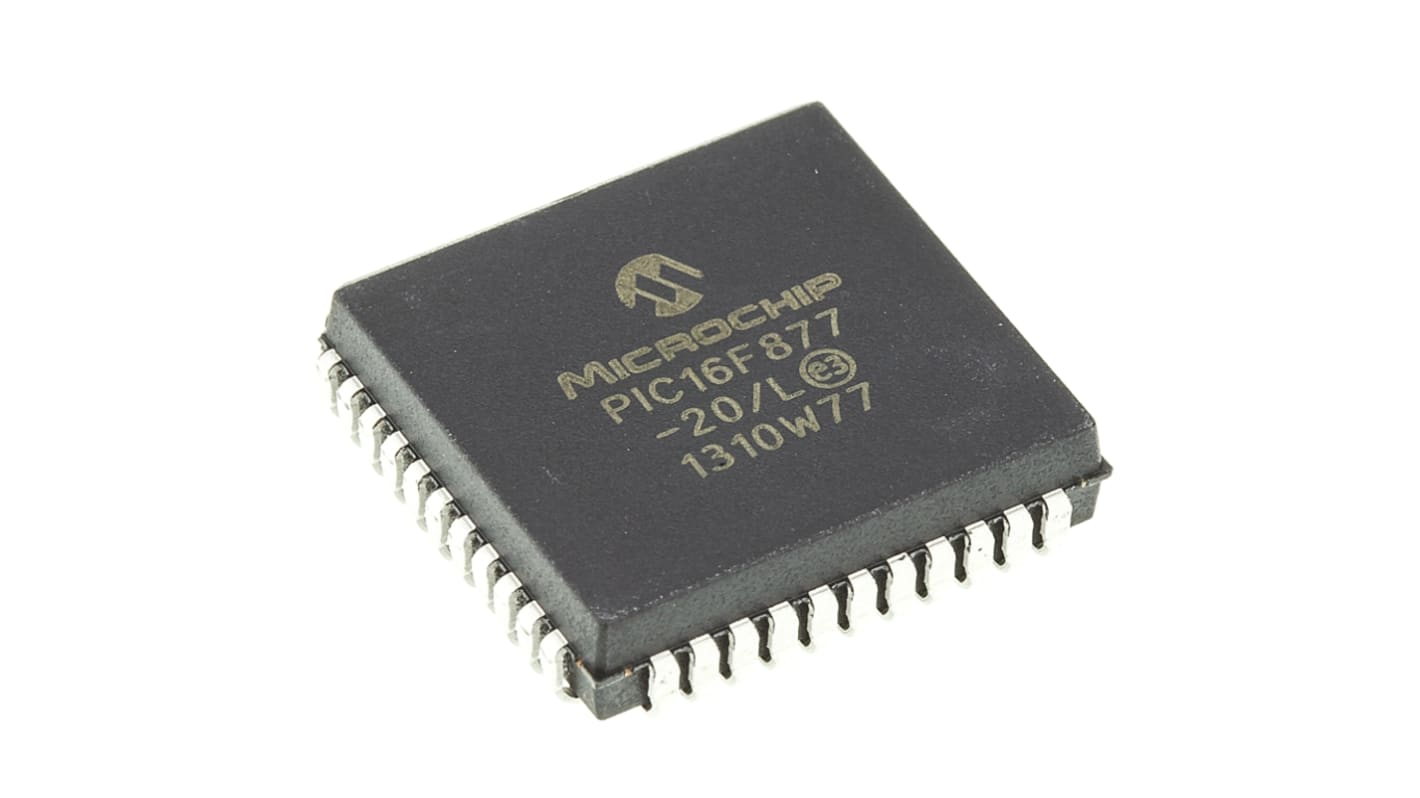 Microchip PIC16F877-20/L, 8bit PIC Microcontroller, PIC16F, 20MHz, 256 x 8 words, 8K x 14 words ...