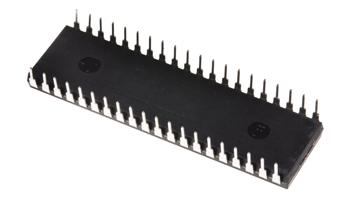 Microchip PIC18F442-I/P, 8bit PIC Microcontroller, PIC18F, 40MHz, 16 kB Flash, 40-Pin PDIP | RS