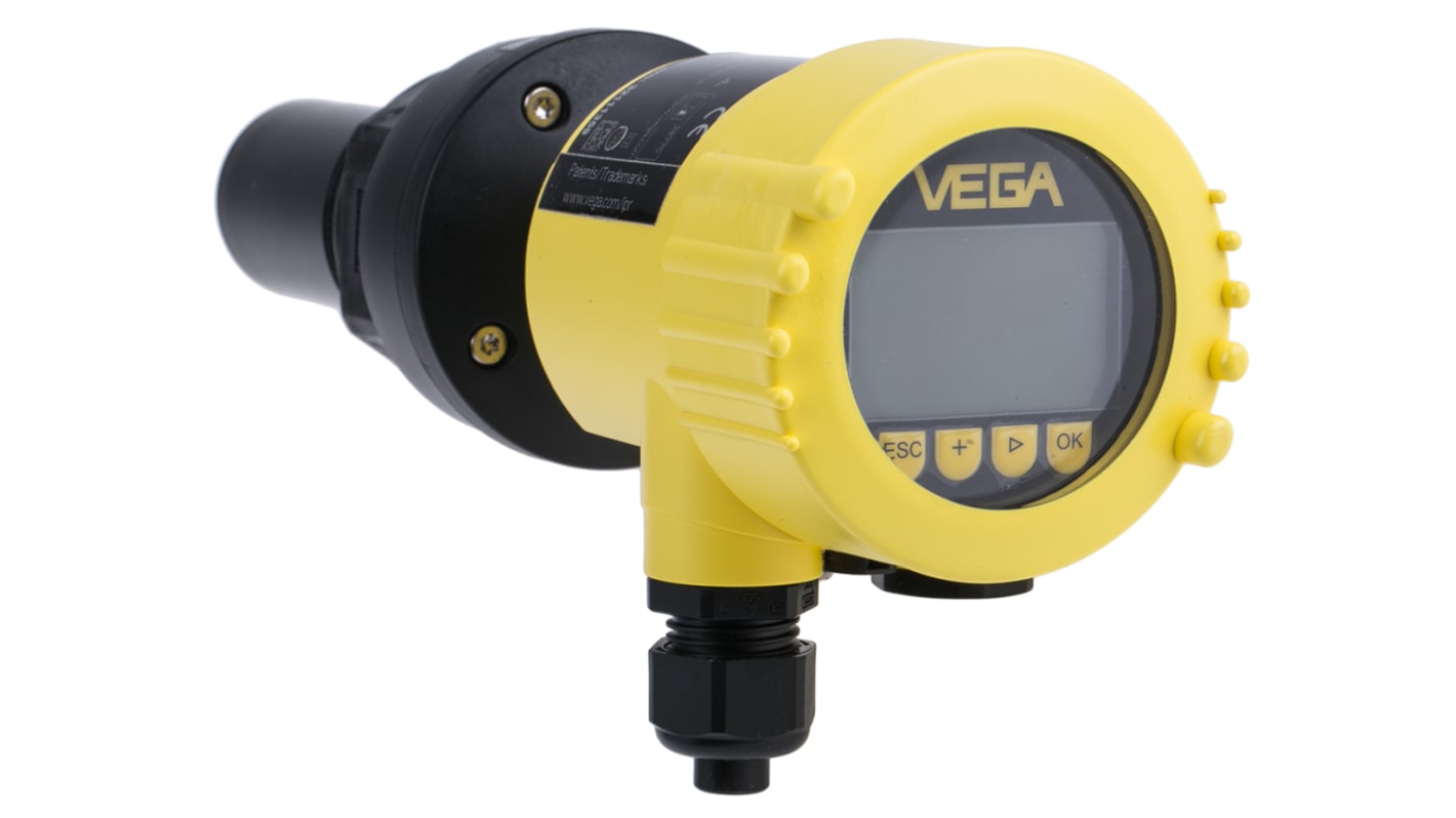SN61XXAGHKMA | Vega VEGASON 61 Series Ultrasonic Level Probe, Plastic ...