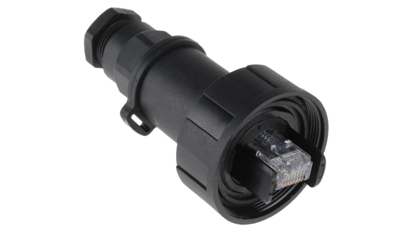 PX0834/B | Bulgin Buccaneer Series Male RJ45 Connector, Cable Mount ...