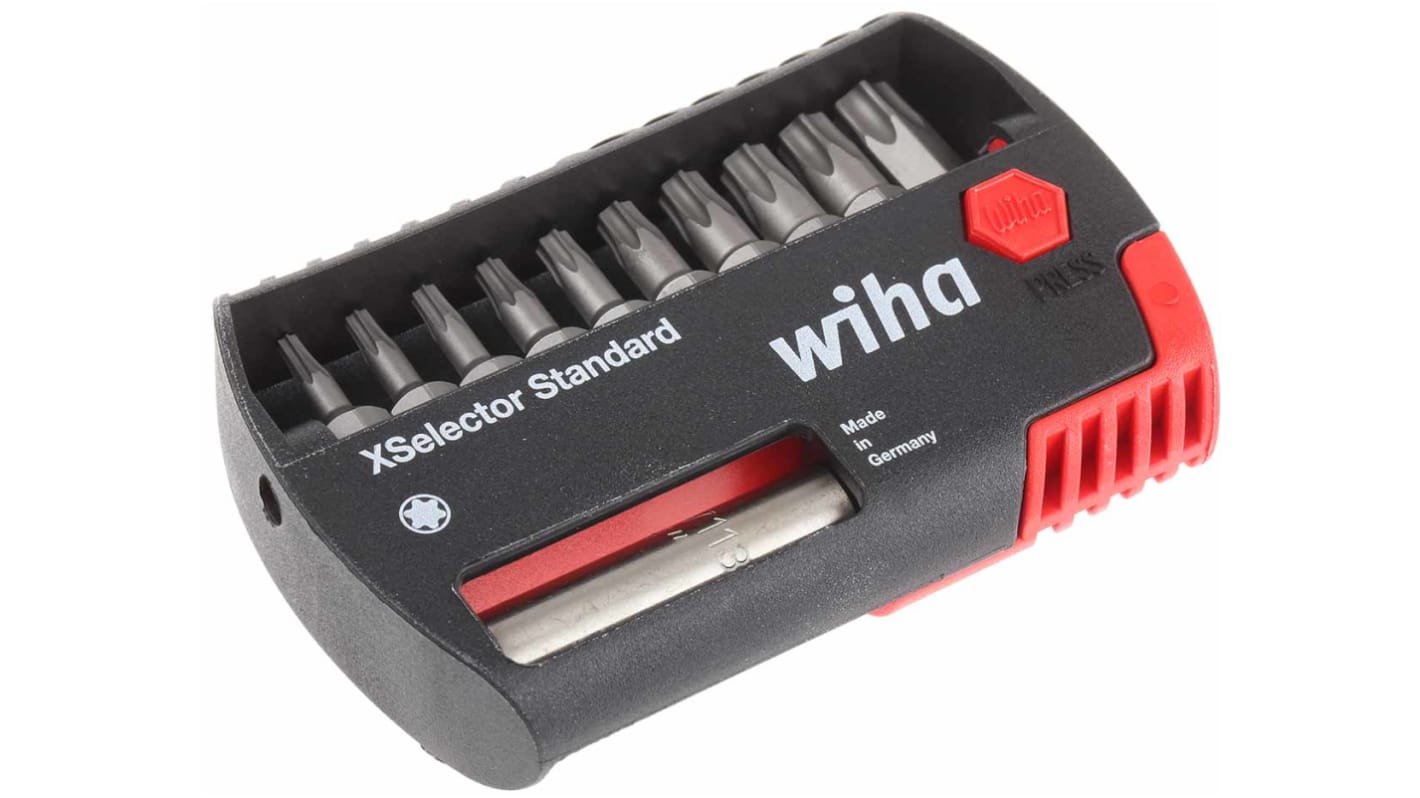 Wiha Tools ドライバビット Torx T10、T15、T20、T25、T27、T30、T40、T7、T8、T9 26983 | RS