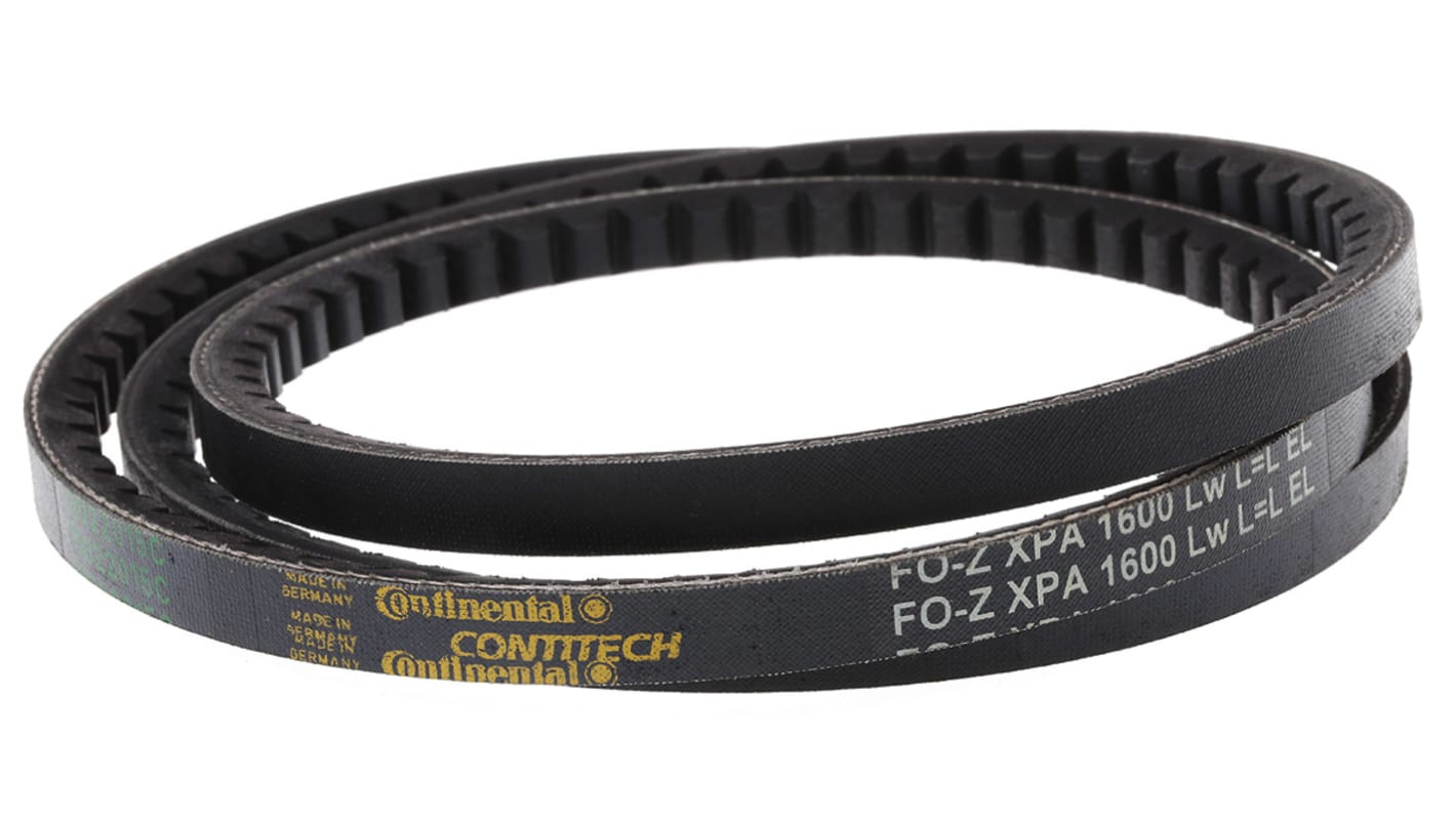 XPA 1600 | Contitech Drive Belt, belt section XPA, 1600mm Length | RS