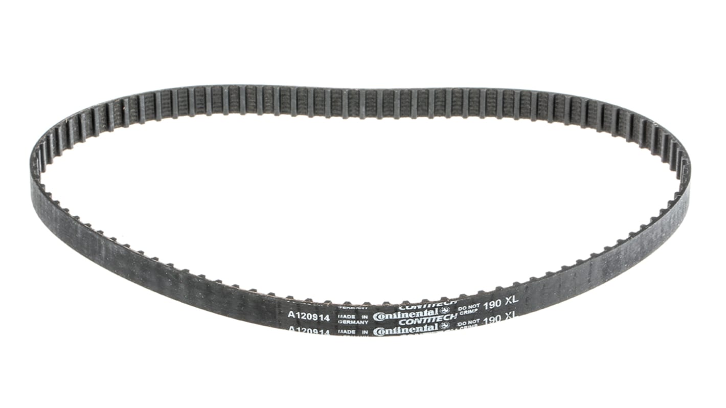 Contitech 190 XL 037 Timing Belt, 95 Teeth, 482.5mm Length, 9.4mm Width ...