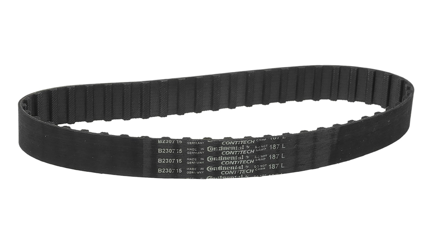 Contitech 187 L 075 Timing Belt, 50 Teeth, 476.25mm Length, 19.05mm ...