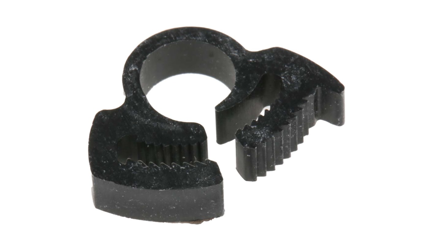 RS PRO Nylon Snap Grip Hose Clamp, 4.2mm Band Width, 5.6 → 6.5mm ID | RS
