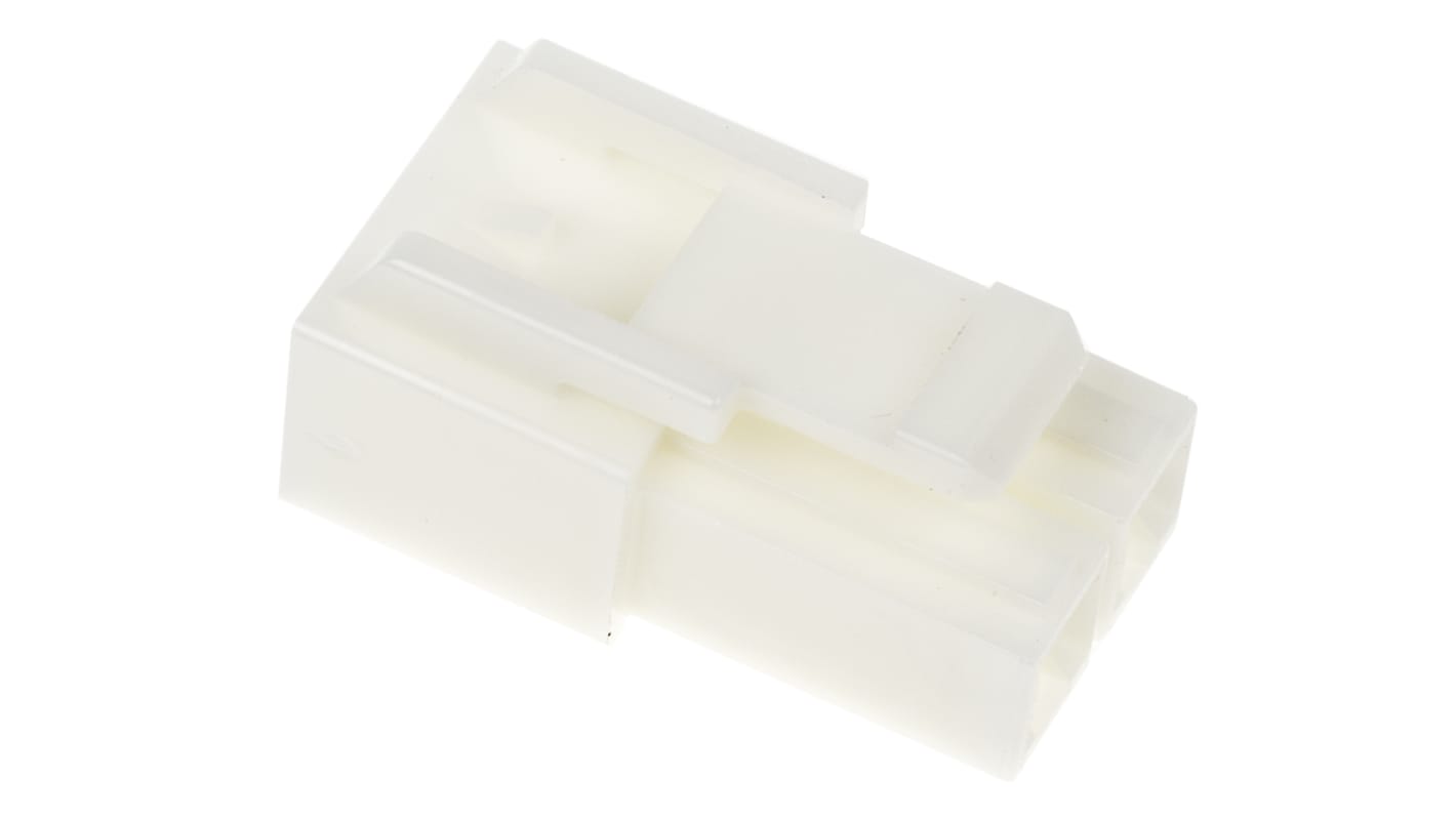 VLP-02V | JST, VL Male Connector Housing, 6.2mm Pitch, 2 Way, 1 Row | RS