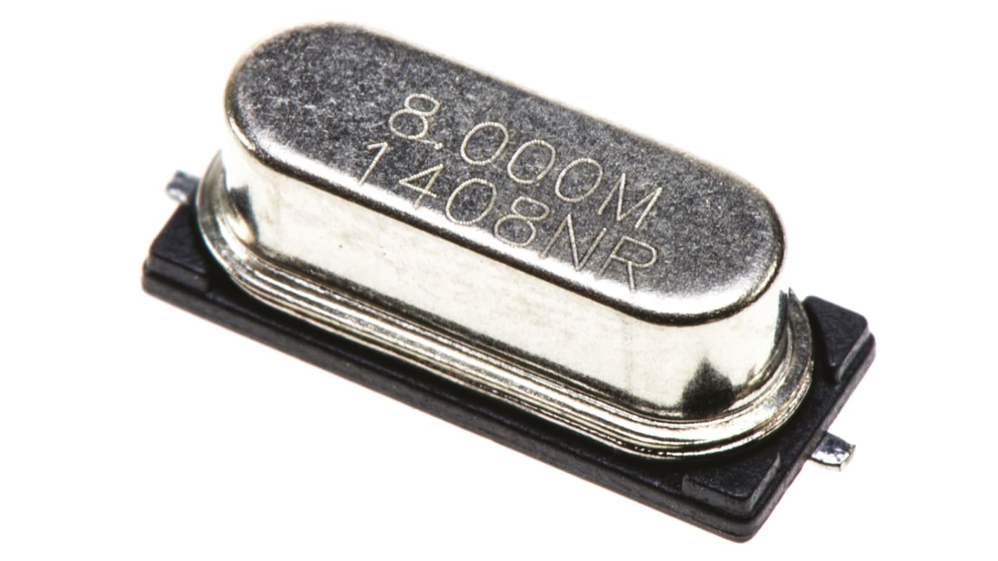 LFXTAL011301 | IQD 8MHz Crystal ±30ppm HC-49-4H-SMX 2-Pin 11.05 x 4.7 x ...