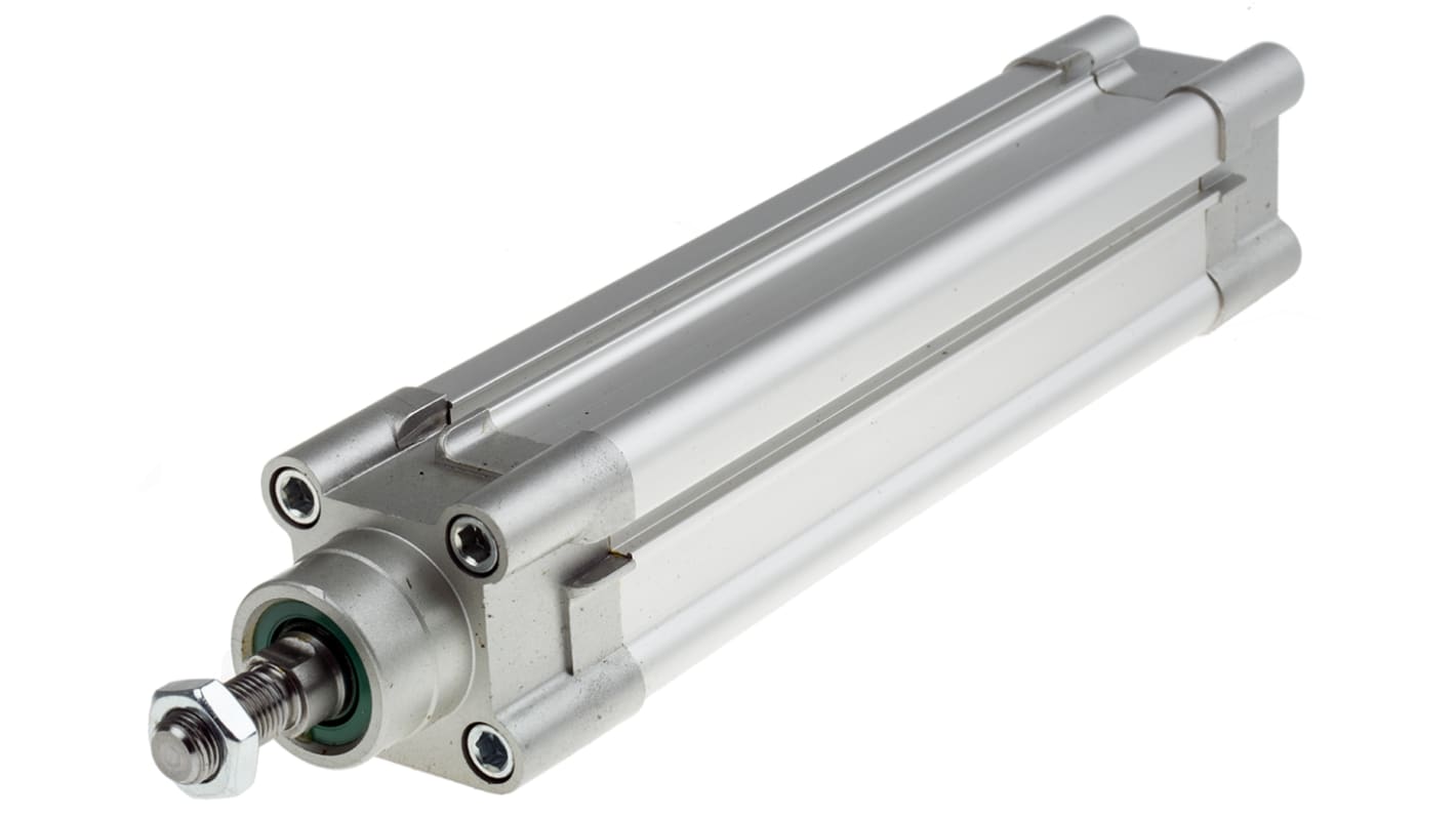 RS PRO Pneumatic Piston Rod Cylinder - 40mm Bore, 160mm Stroke, CDEM ...