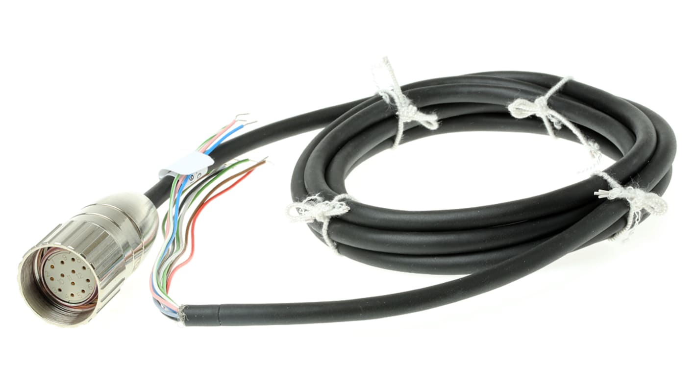 Z 141.003 | Baumer Female 12 way M23 to Unterminated Sensor Actuator ...