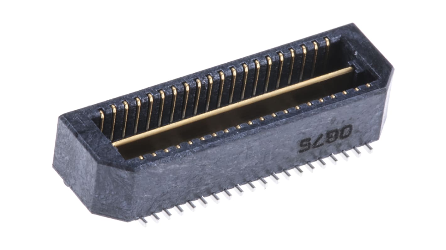 QTE-020-01-L-D-A | Samtec QTE Series Straight Surface Mount PCB Header ...