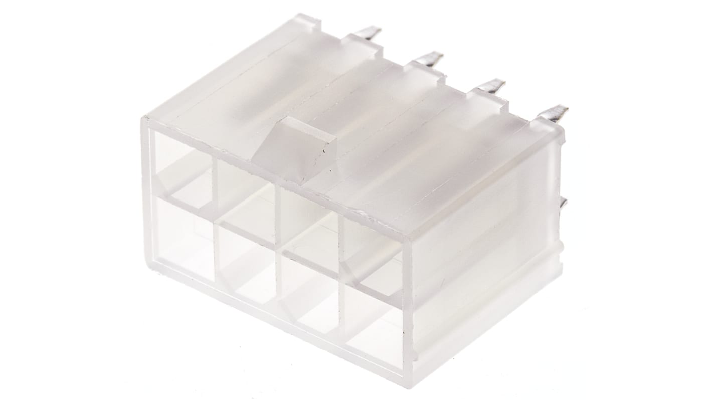 39-28-1083 | Molex Mini-Fit Jr. Series Straight Through Hole PCB Header ...