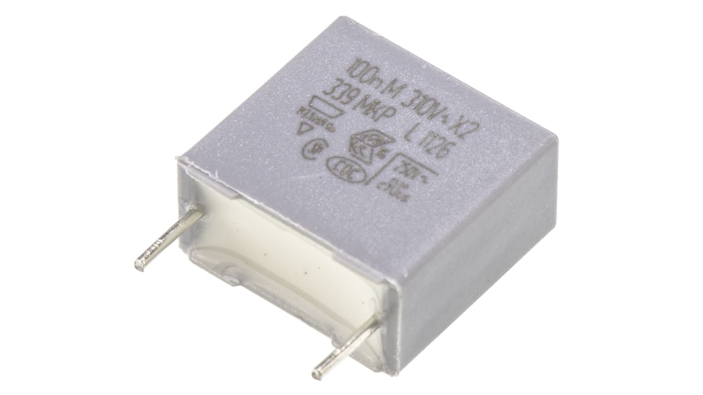 2222 339 20104 | Vishay フィルムコンデンサ,310V ac,100nF,±20% | RS
