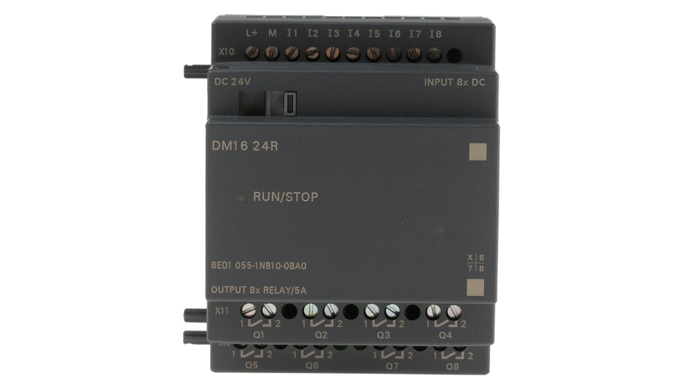 6ED1 055-1NB10-0BA0 | Siemens LOGO! 6 Expansion Module, 24 V dc Relay ...